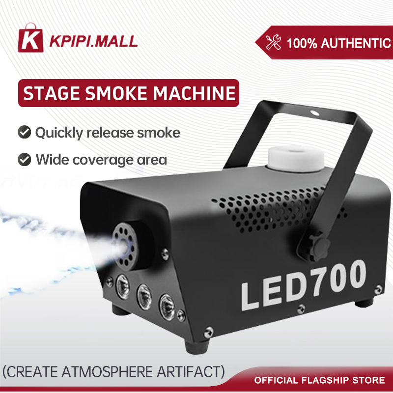 Smoke Machine 700W LED RGB Wireless Remote Control Fog Machine 13 ...