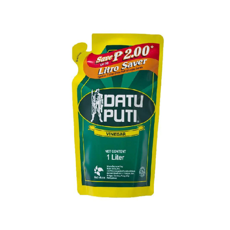 Datu Puti White Vinegar (Pouch) (1L) | Lazada PH