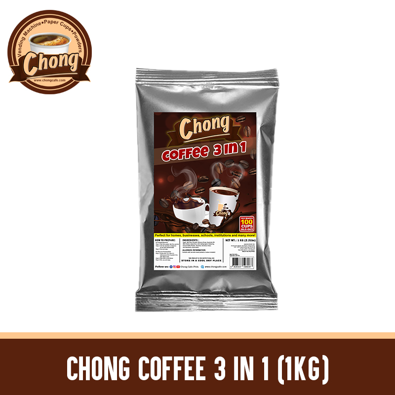 Chong Hot Powders Chocolate, Coffee 3in1, Cappuccino, Caramel Macchiato ...