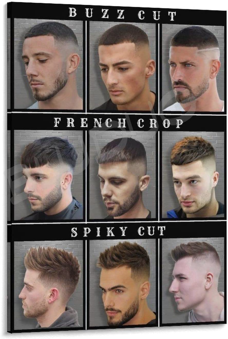 Barbershop Poster Man Hair Poster Salon Poster Men's Salon Hair Posters ...