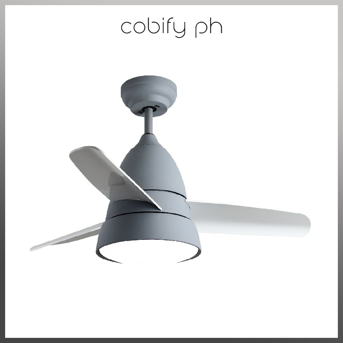 ACO Ceiling Fan with Light 3-Blade 36" Gray | Lazada PH