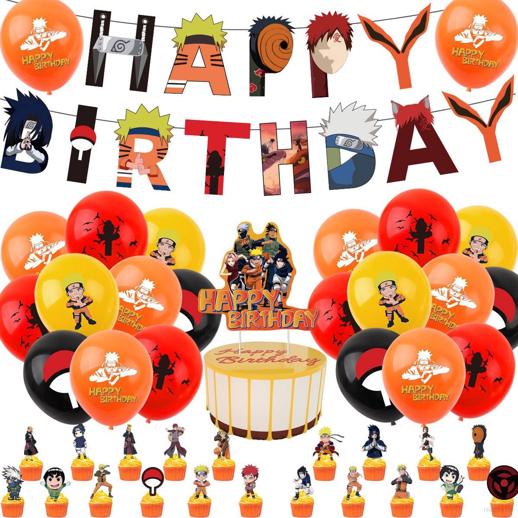 Naruto Happy Birthday Card