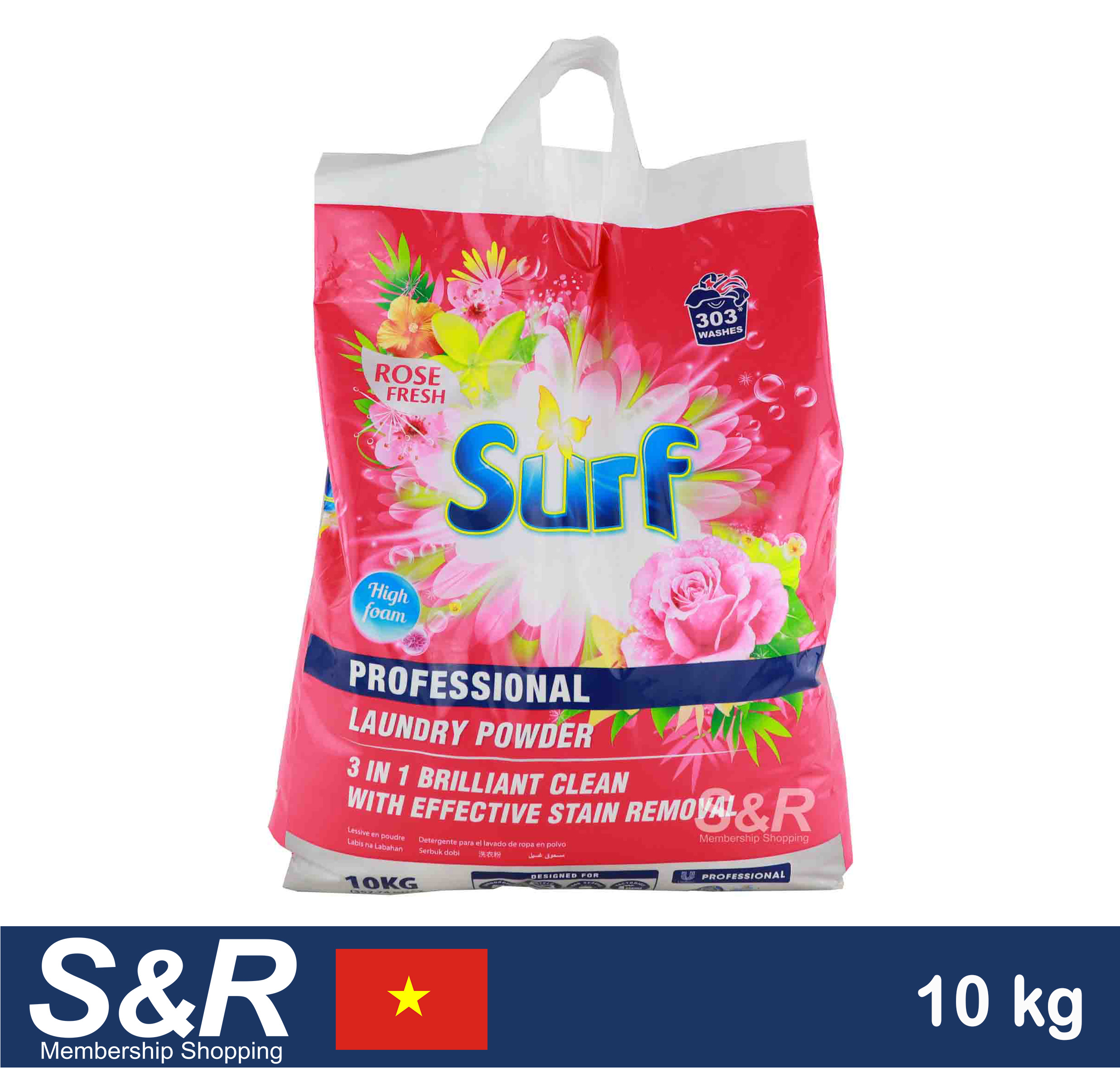 Surf Professional Laundry Powder Rose Fresh 10kg | Lazada PH