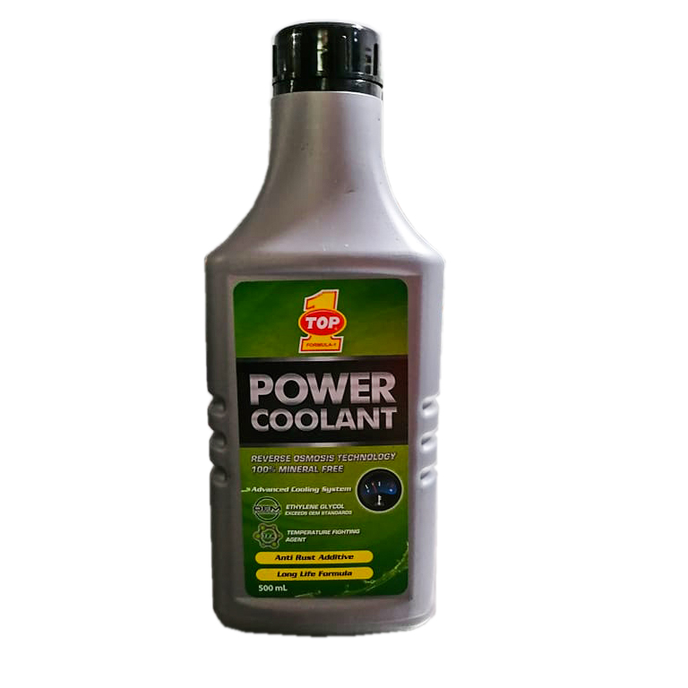 TOP1 Power Coolant GREEN (Advance Cooling System) 500ML Recommended for ...