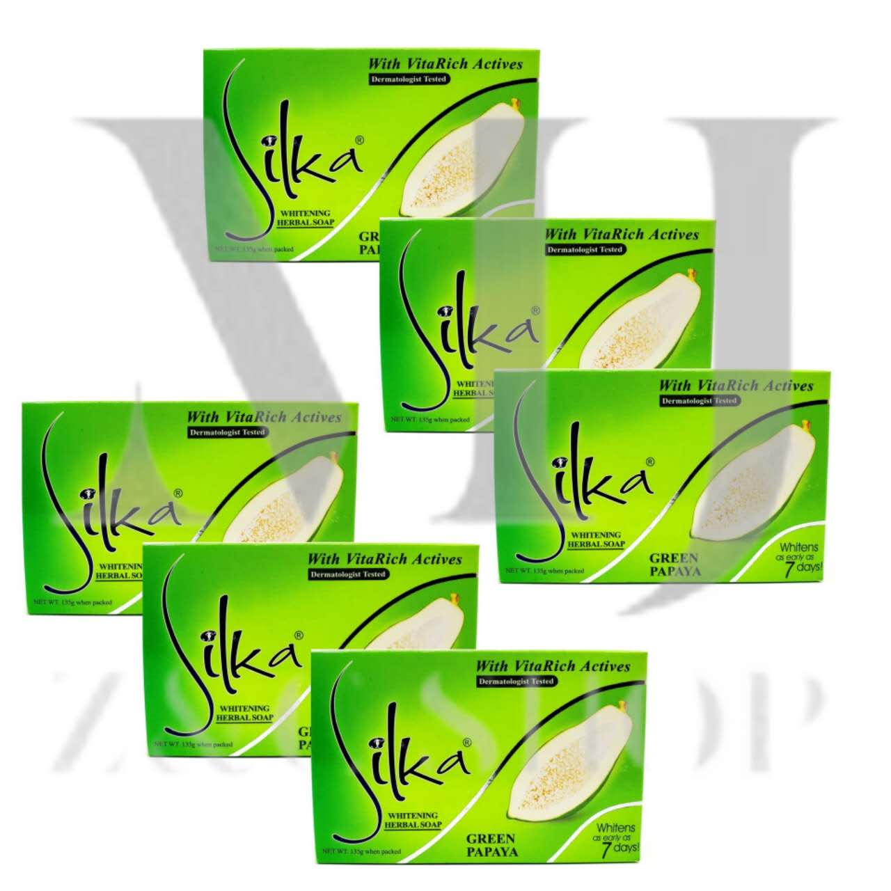 SILKA Green Papaya Soap 135g | Lazada PH