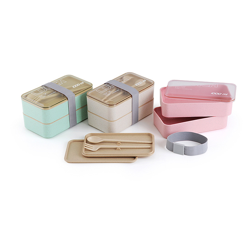 Storage Box Microware Safe COD 2Layer Lunch Box Picnic Food Fruit ...
