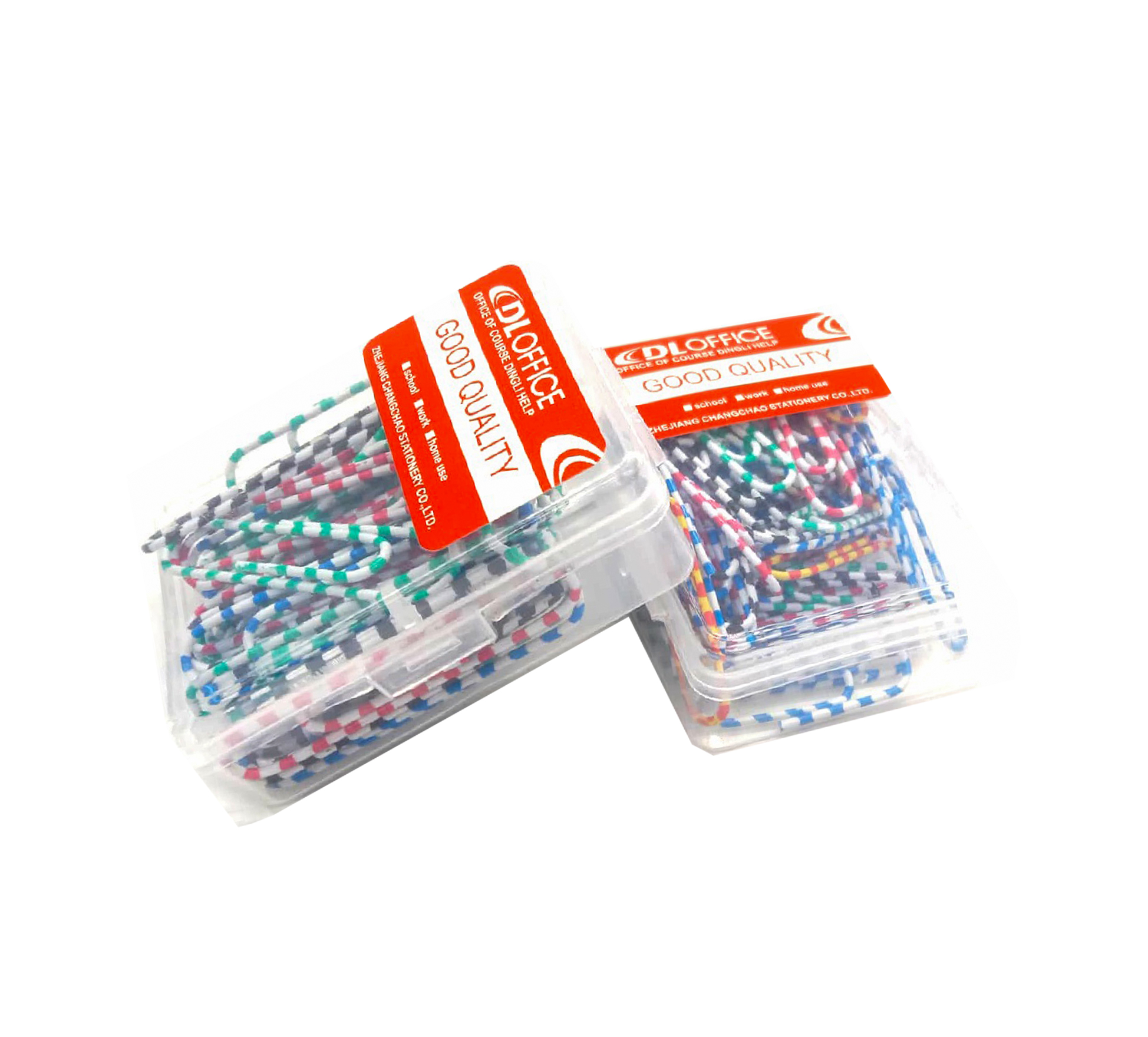 DL Office Paper Clips Striped Color Coated | Lazada PH