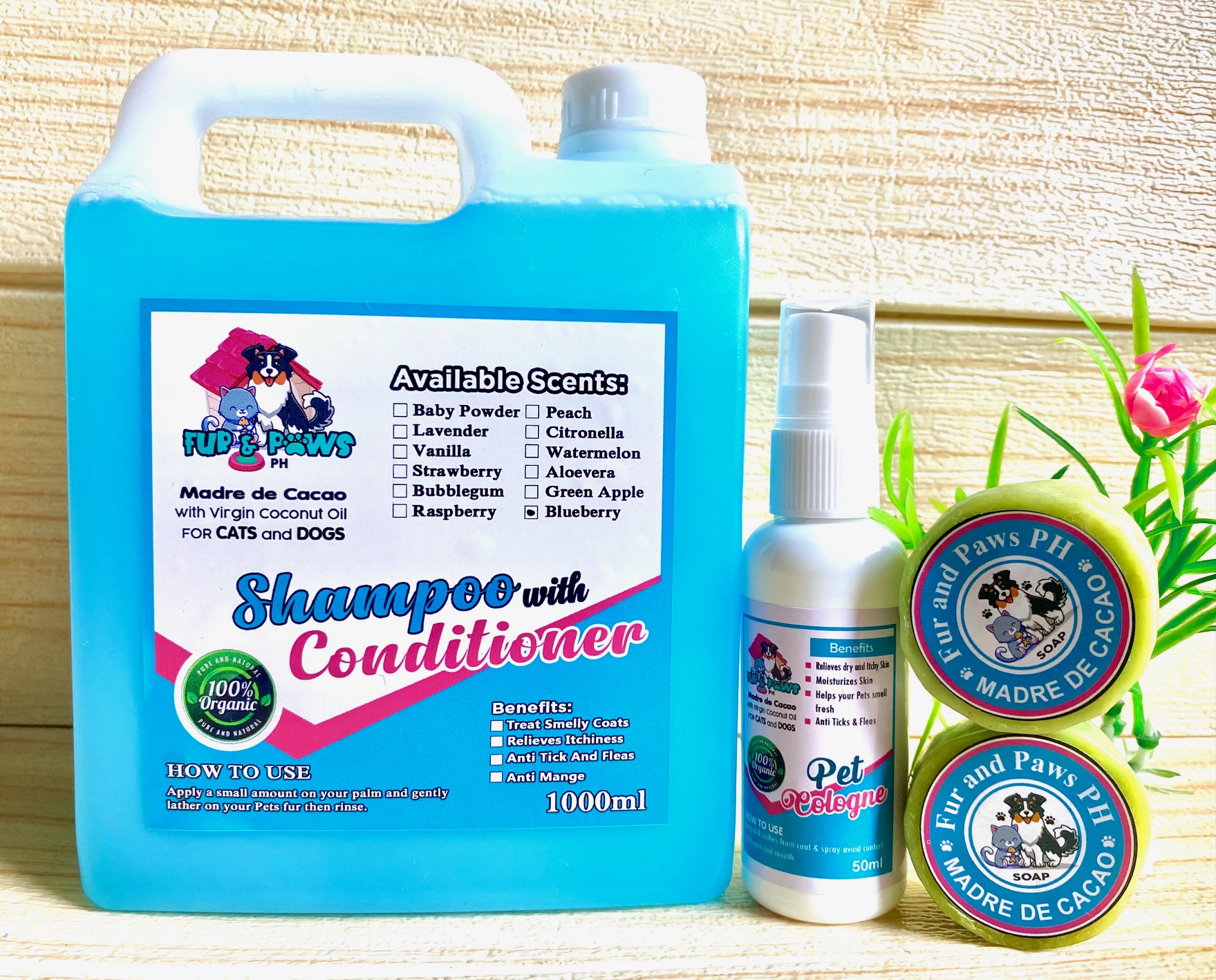 Dog and Cat Shampoo - Madre de cacao MDC Premium Bundle Package | Lazada PH