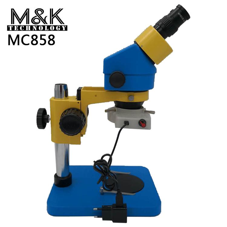 MK Binocular Electric Laboratory Microscope With Continuous Zoom Lens ...