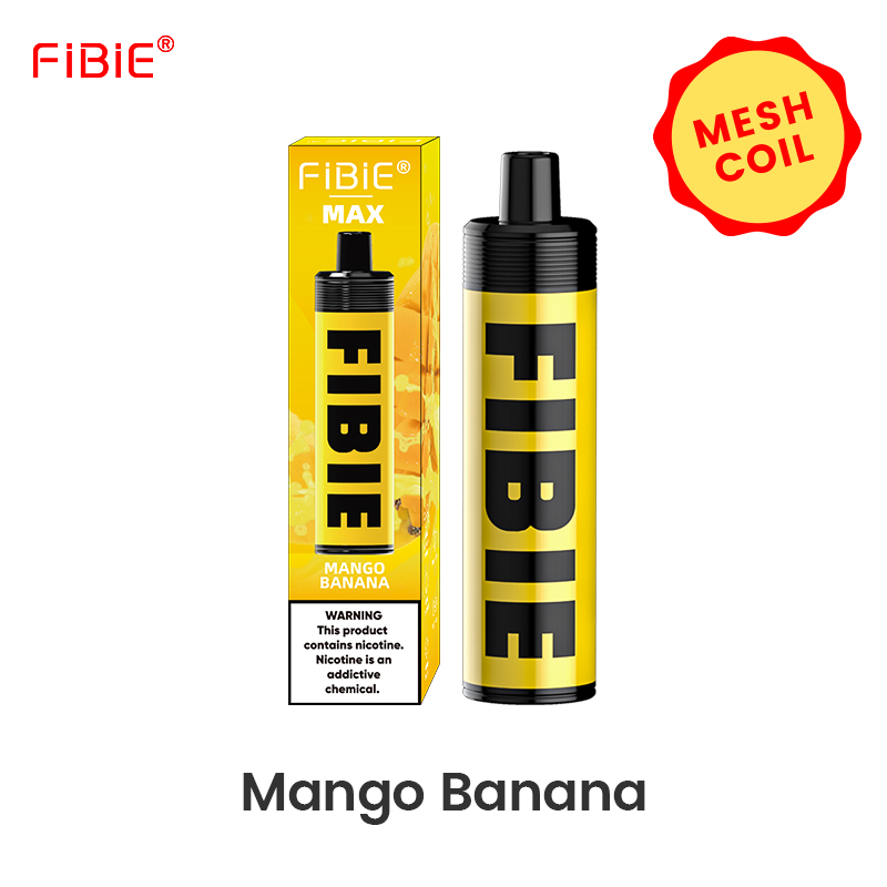FIBIE MAX 4000 puffs disposable puffs Rechargeable disposable pod 5% ...