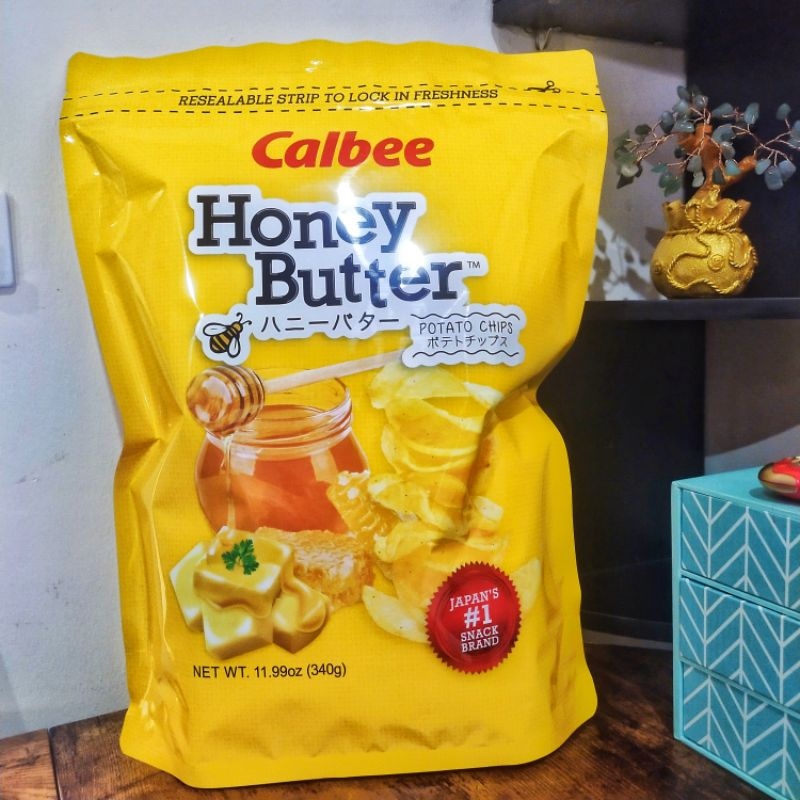 PACK OF 6 - Calbee Honey Butter Potato Chips 22g Japanese snack food Cheddar Sour Cream Wasabi ...