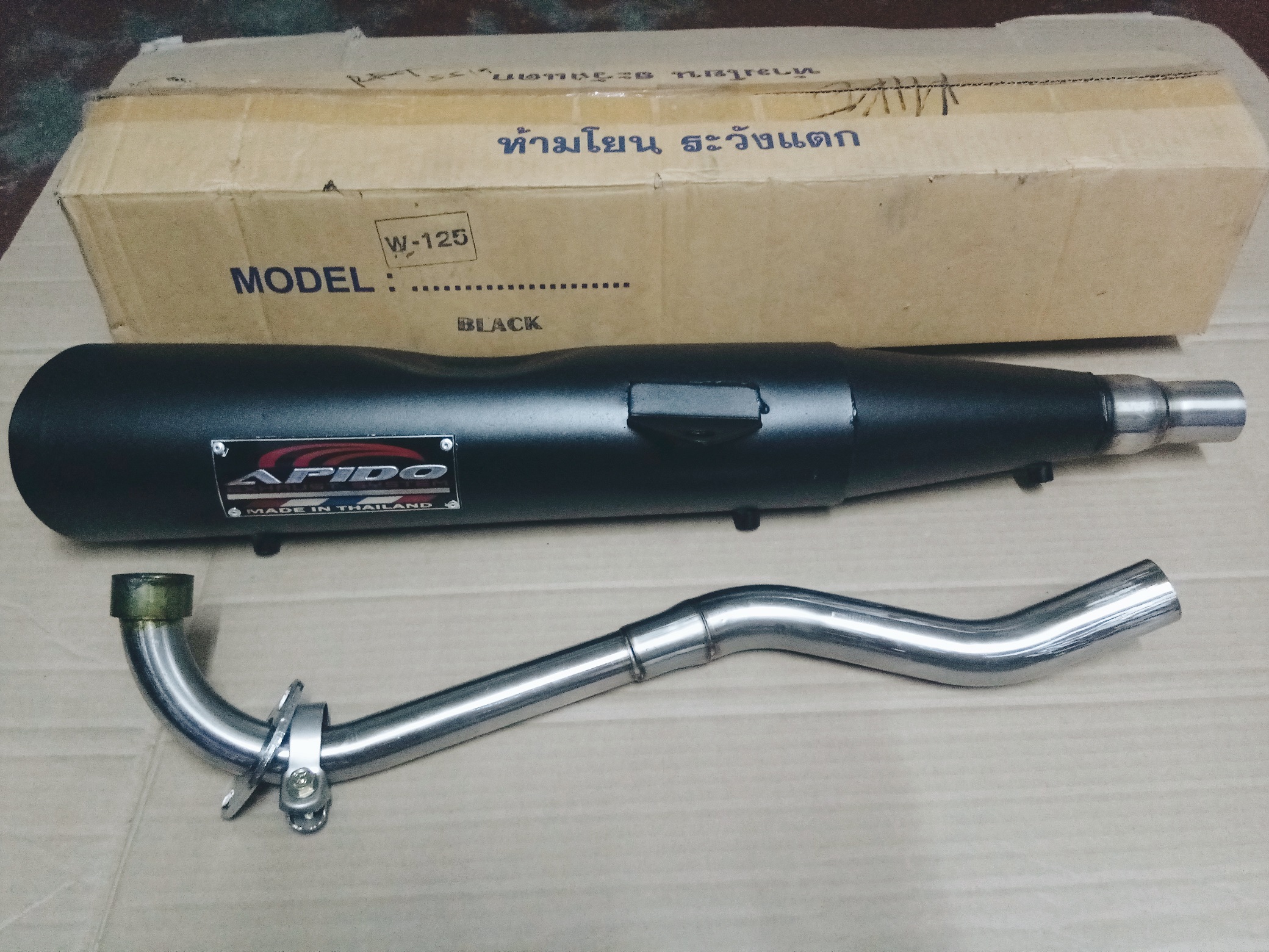 Apido for Wave 125 Black | Lazada PH