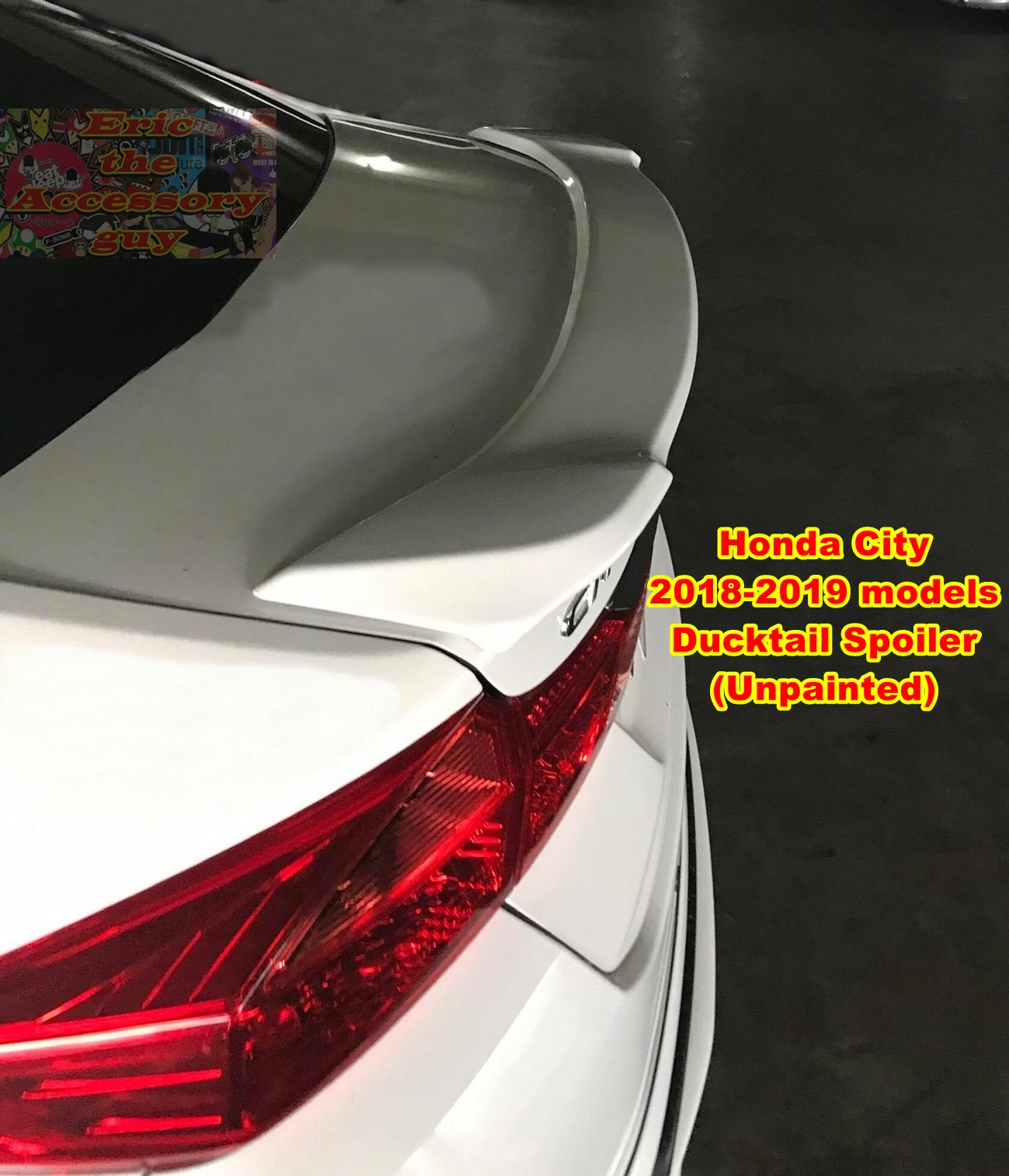 Honda City Ducktail Spoiler (2018-2019 Facelifted) | Lazada PH
