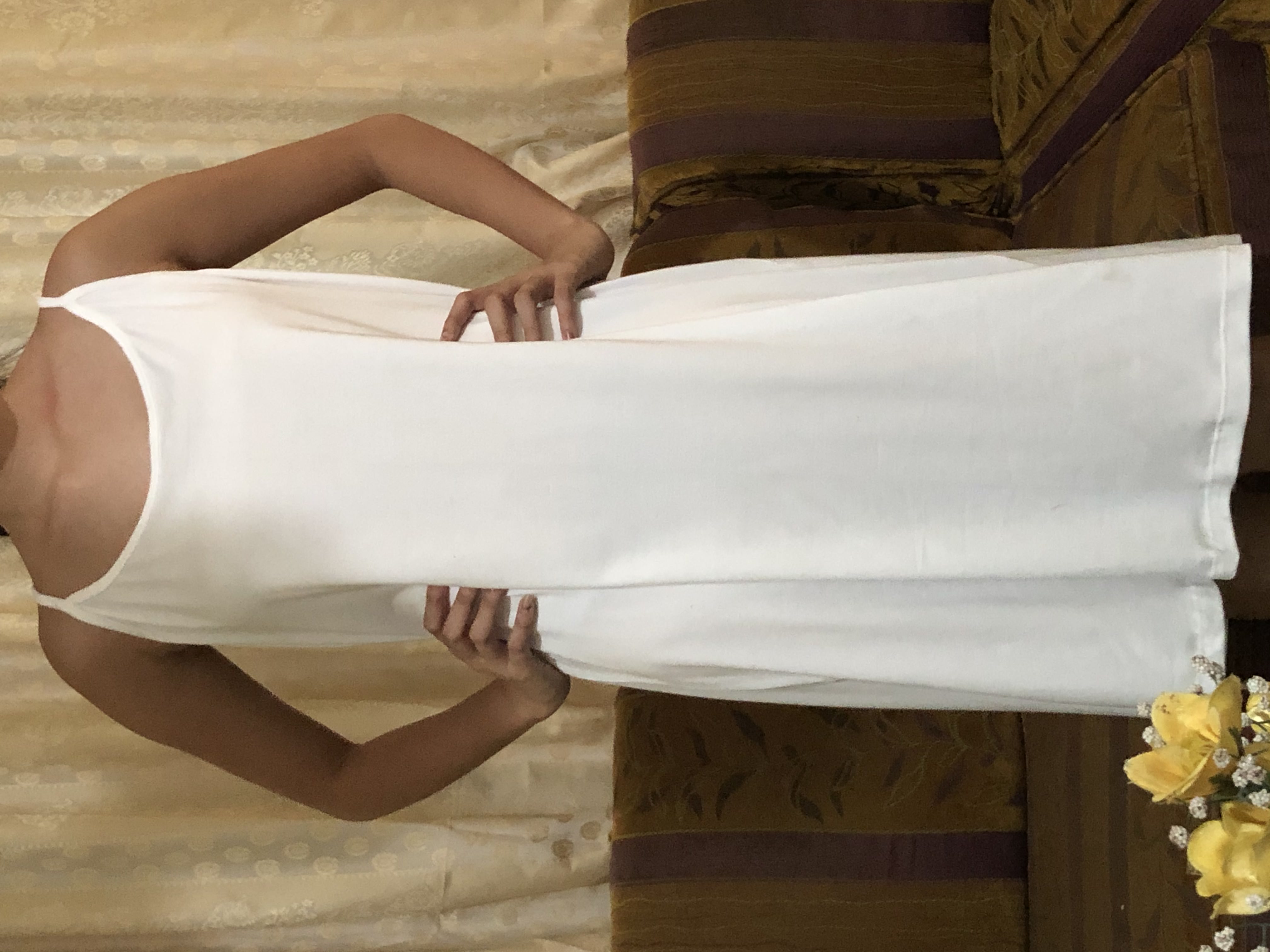 Soft Long Kamison Dress Camisole for Ladies / S-M / L-XL / 2XL-3XL ...