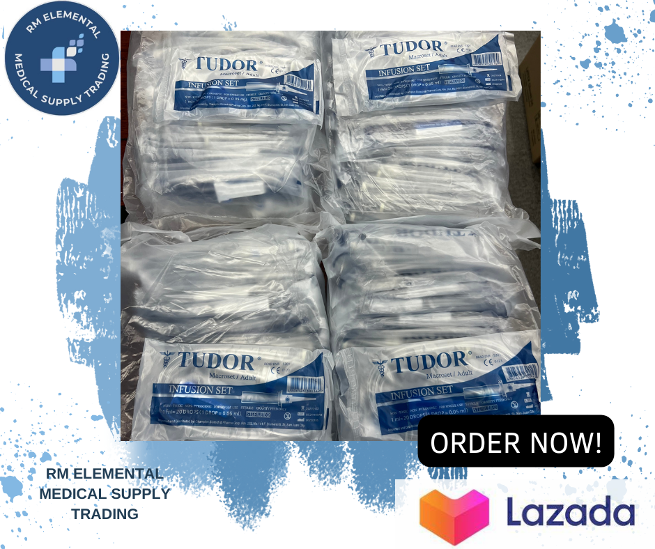 Infusion Set , Macroset (Adult) / Microset (Pedia) TUDOR 50s , 100s ...