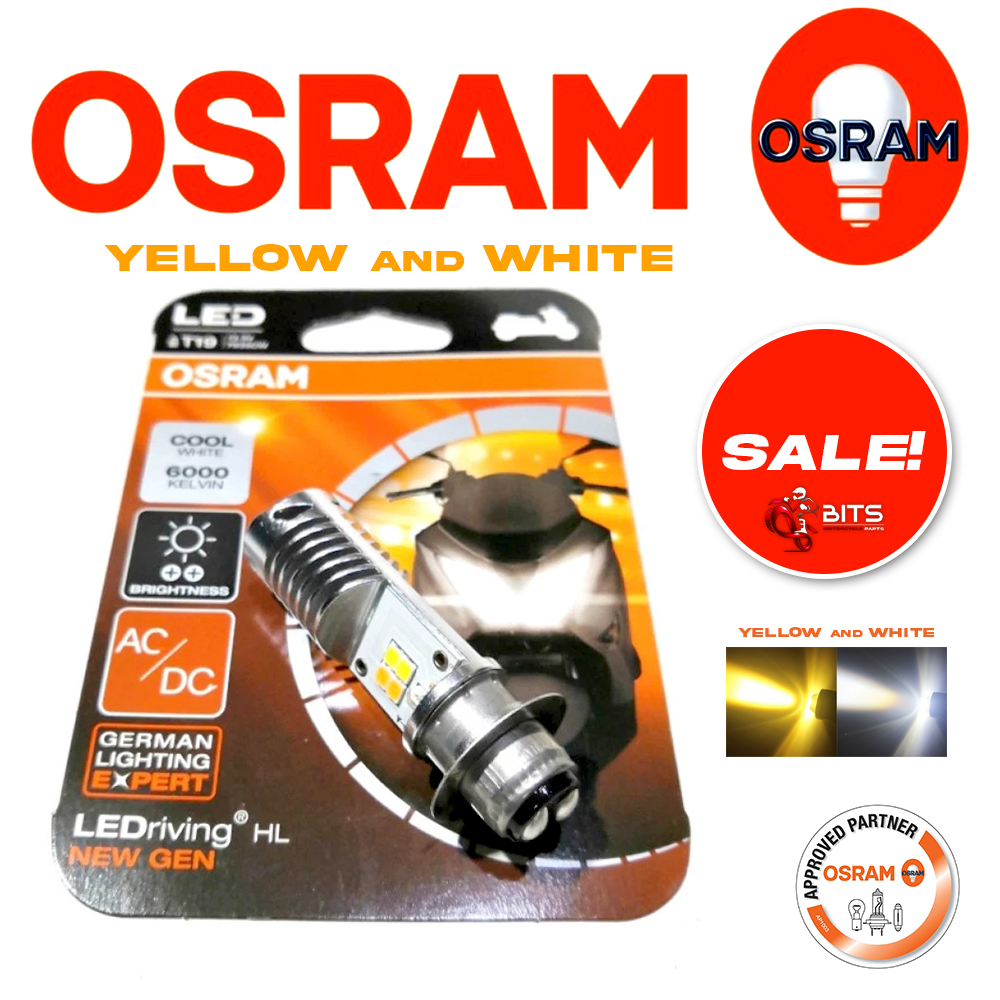 HONDA DIO Osram Motorcycle Headlight LED Bulbs SUPER BRIGHT LED DUAL ...