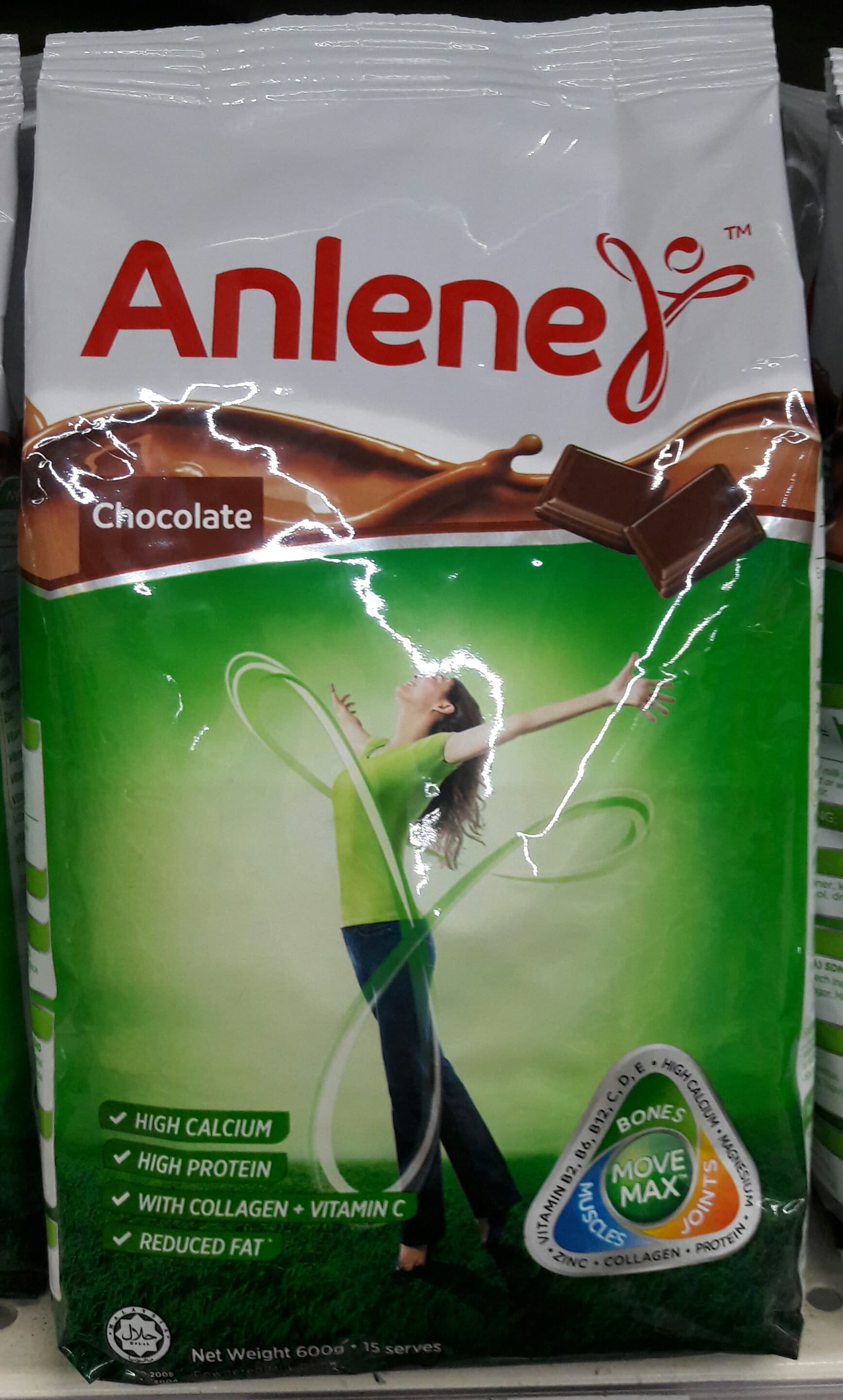 Anlene MoveMax Milk Powder Chocolate 600g | Lazada PH