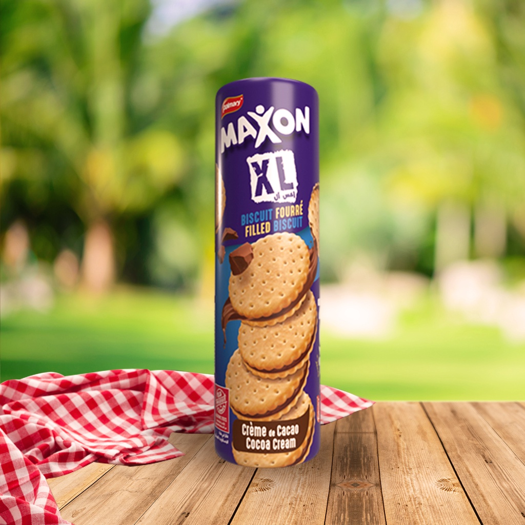 Palmary Maxon XL Cocoa Cream Classic Filled Biscuit 420g | Lazada PH