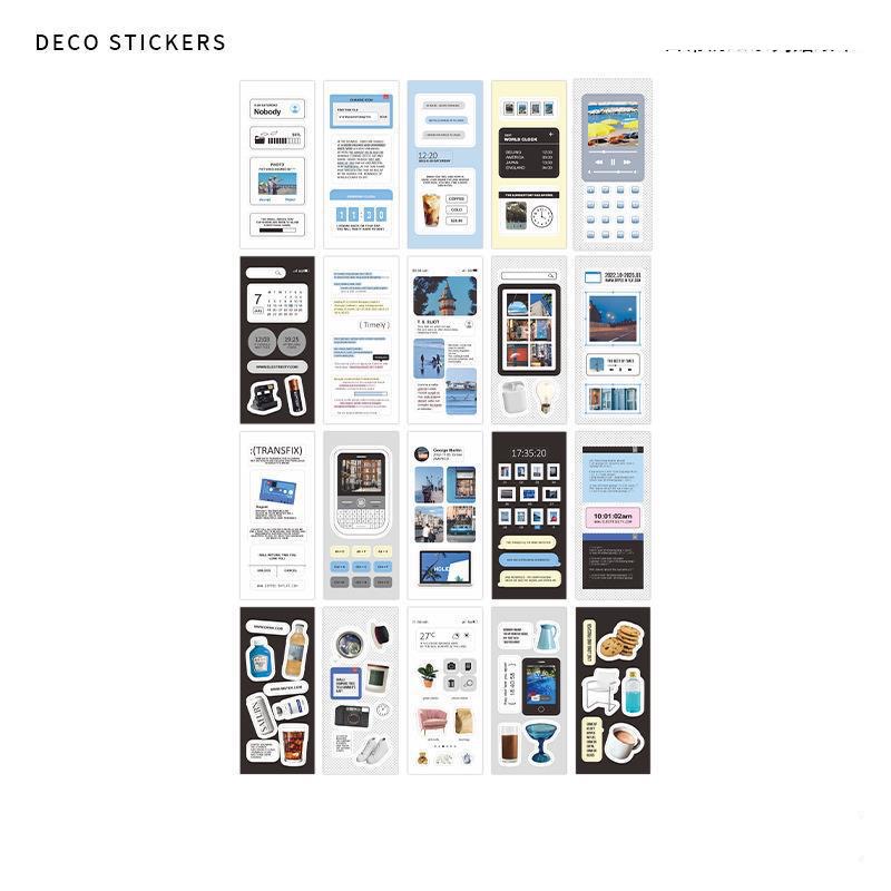 Infeel Me deco Stickers Mood vending machine series Coated paper ...