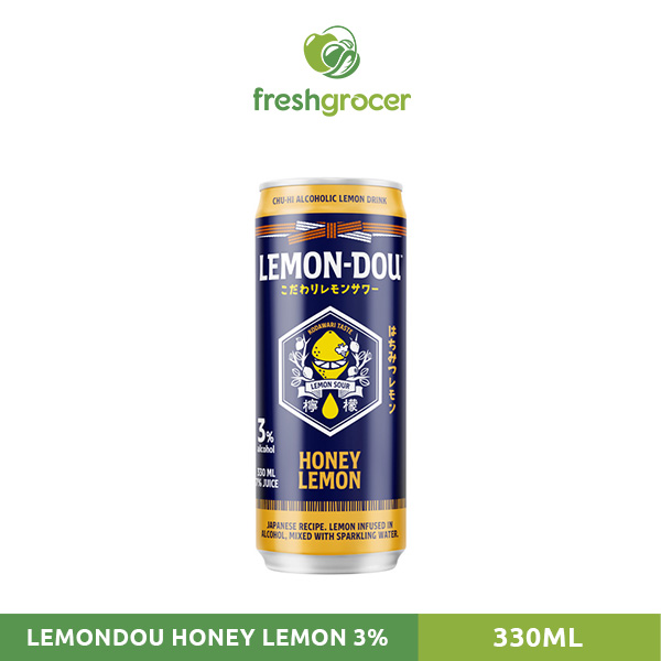 Lemon Dou Honey Lemon 3% 330ml | Lazada PH