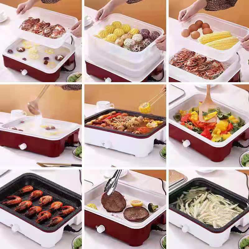 Multifunction electric Cooking Pan | Lazada PH