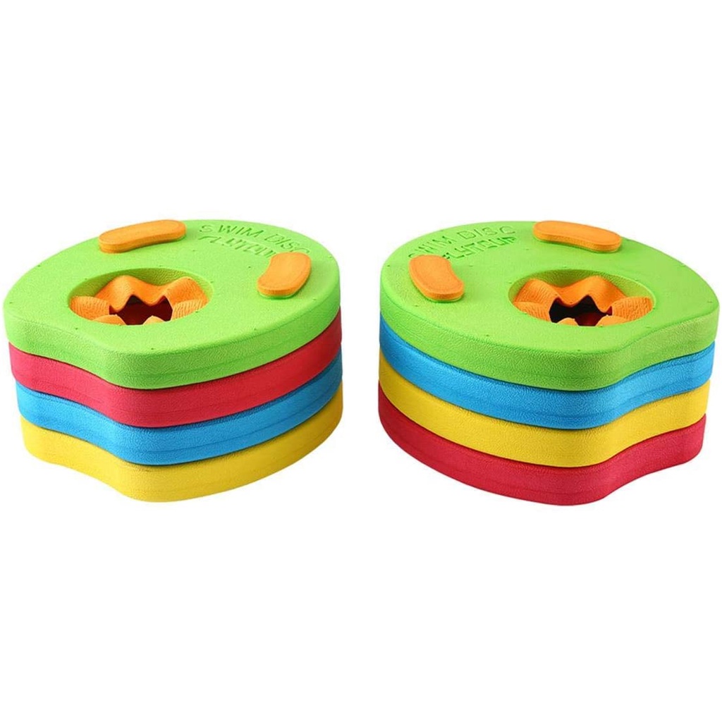 Kids Arm Float Discs, Swim Float Colorful Discs EVA Armbands Floating ...