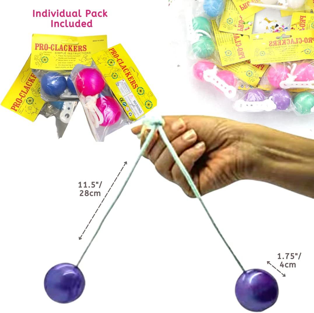 3CM/4CM Lato Lato Click Clack Ball/Pro Clackers Ball Toy/Stress Relief ...