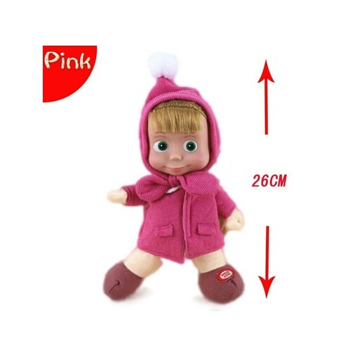Marsha Plush Stuffed Soft Toys PP Cotton Masha and Bear Animals Baby ...