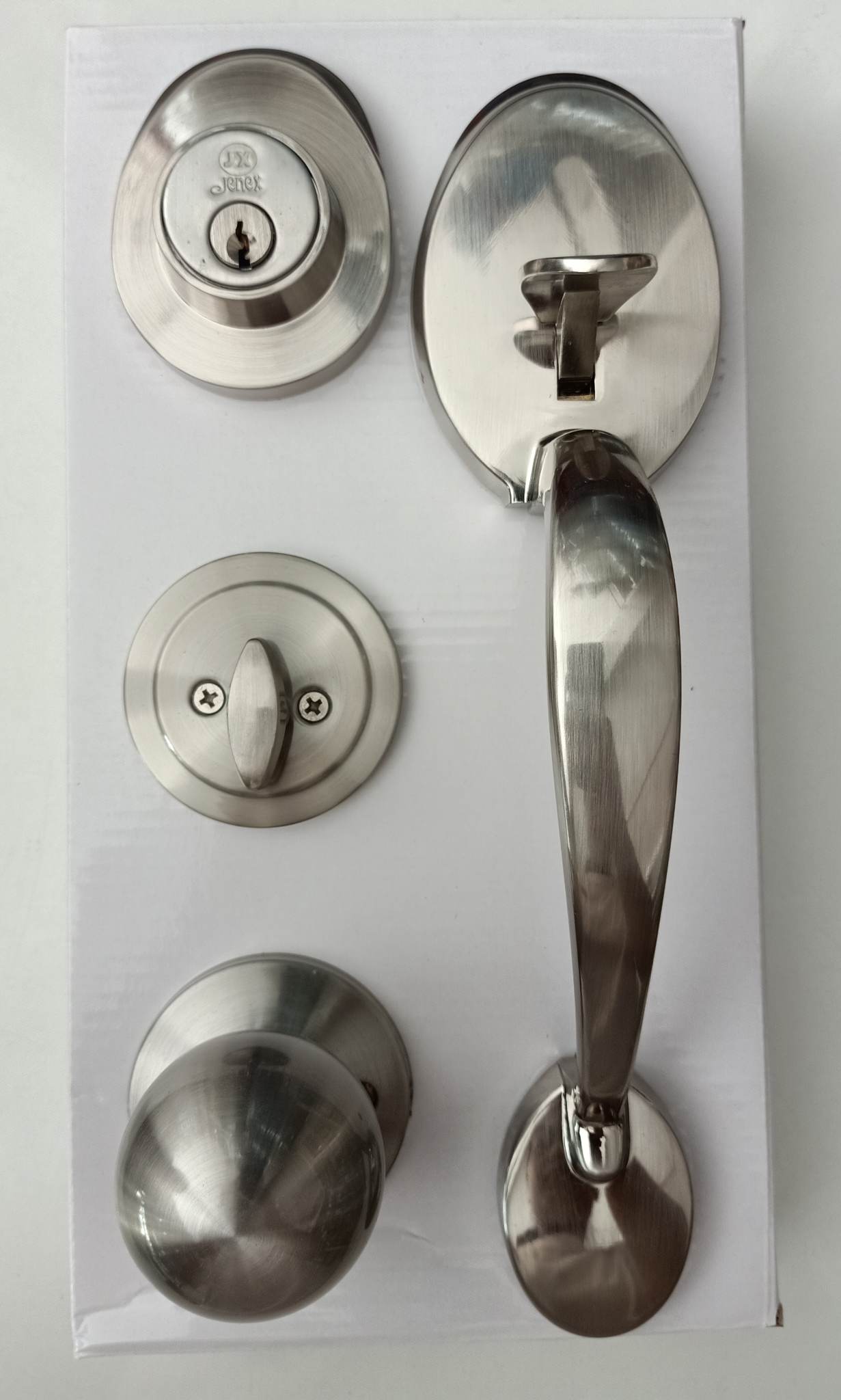 Entrance Main Door Handle Dual Lockset with Deadbolt Jenex | Lazada PH