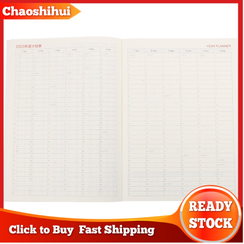 Chaoshihui Date Notepad Daily Plan Pad Efficient Planner Schedule ...