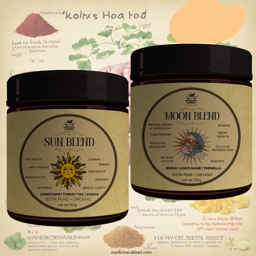 SUN & MOON BLEND - BUNDLE | 1 Jar of Sun blend and 1 jar of moon blend ...