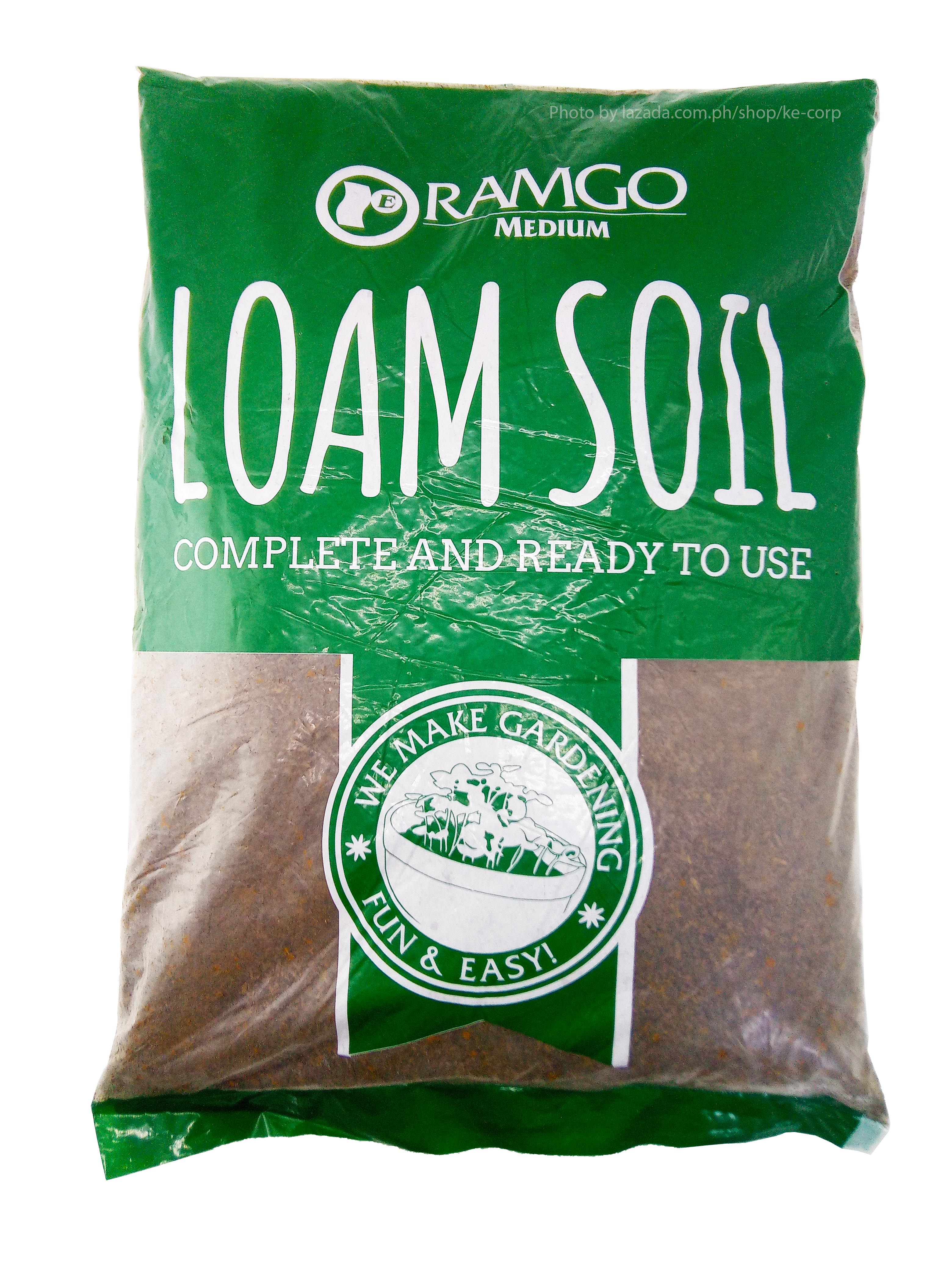 Ramgo Quality Loam Soil Approx 8kg Bag | Lazada PH