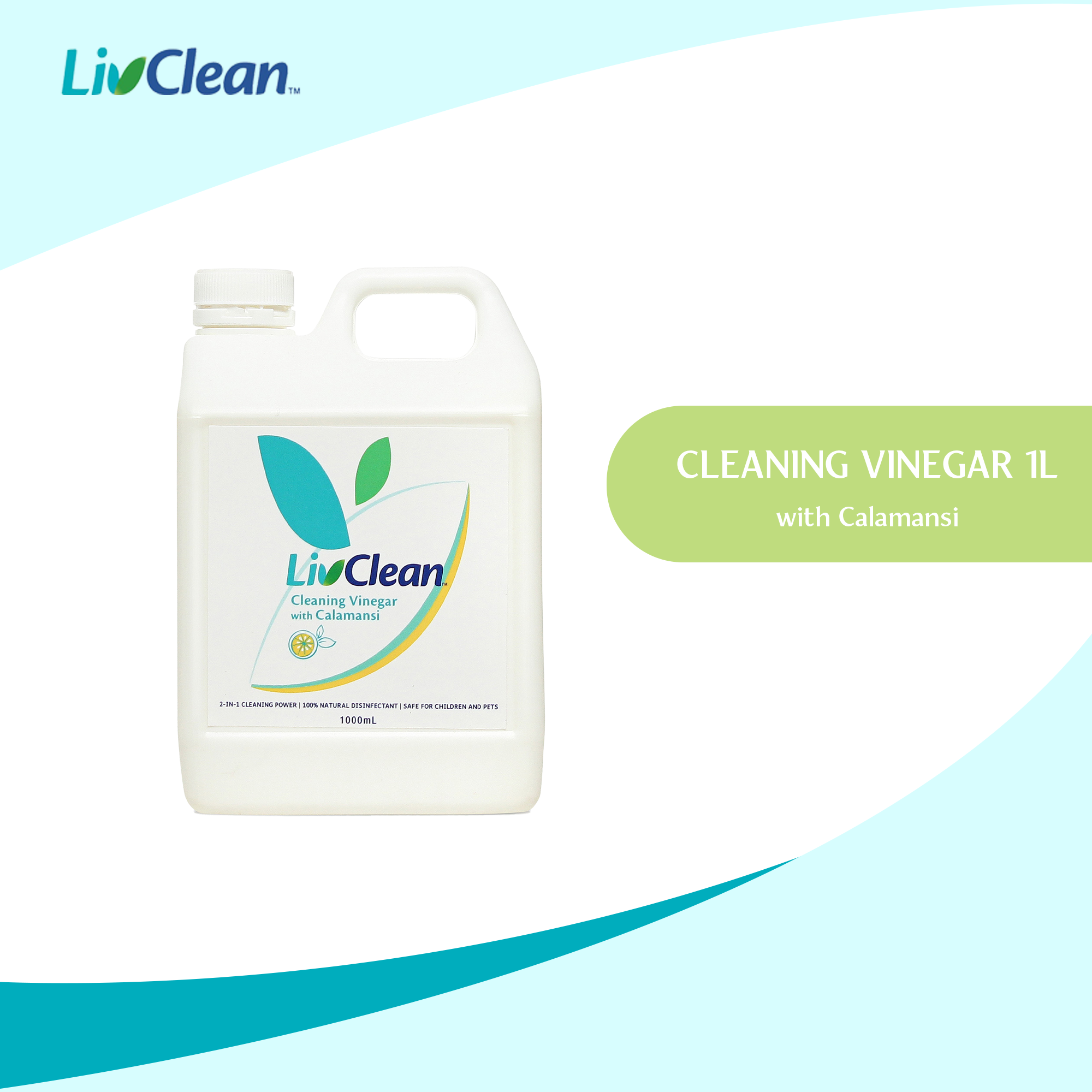 LivClean Cleaning Vinegar with Calamansi 1L | Lazada PH