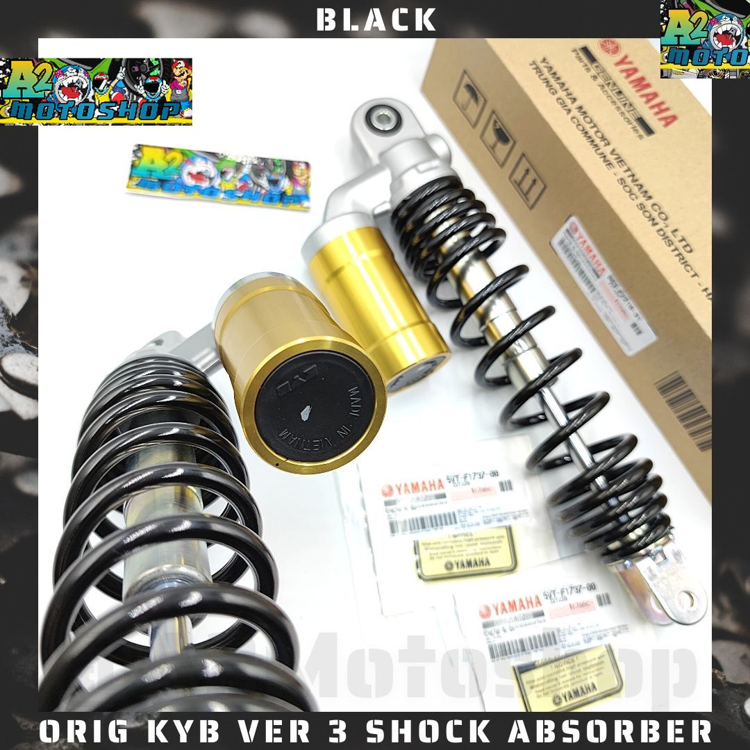 Orig KYB Ver 3 SHOCK NMAX V2 / AEROX V1 V2 / Airblade 305mm Rear ...