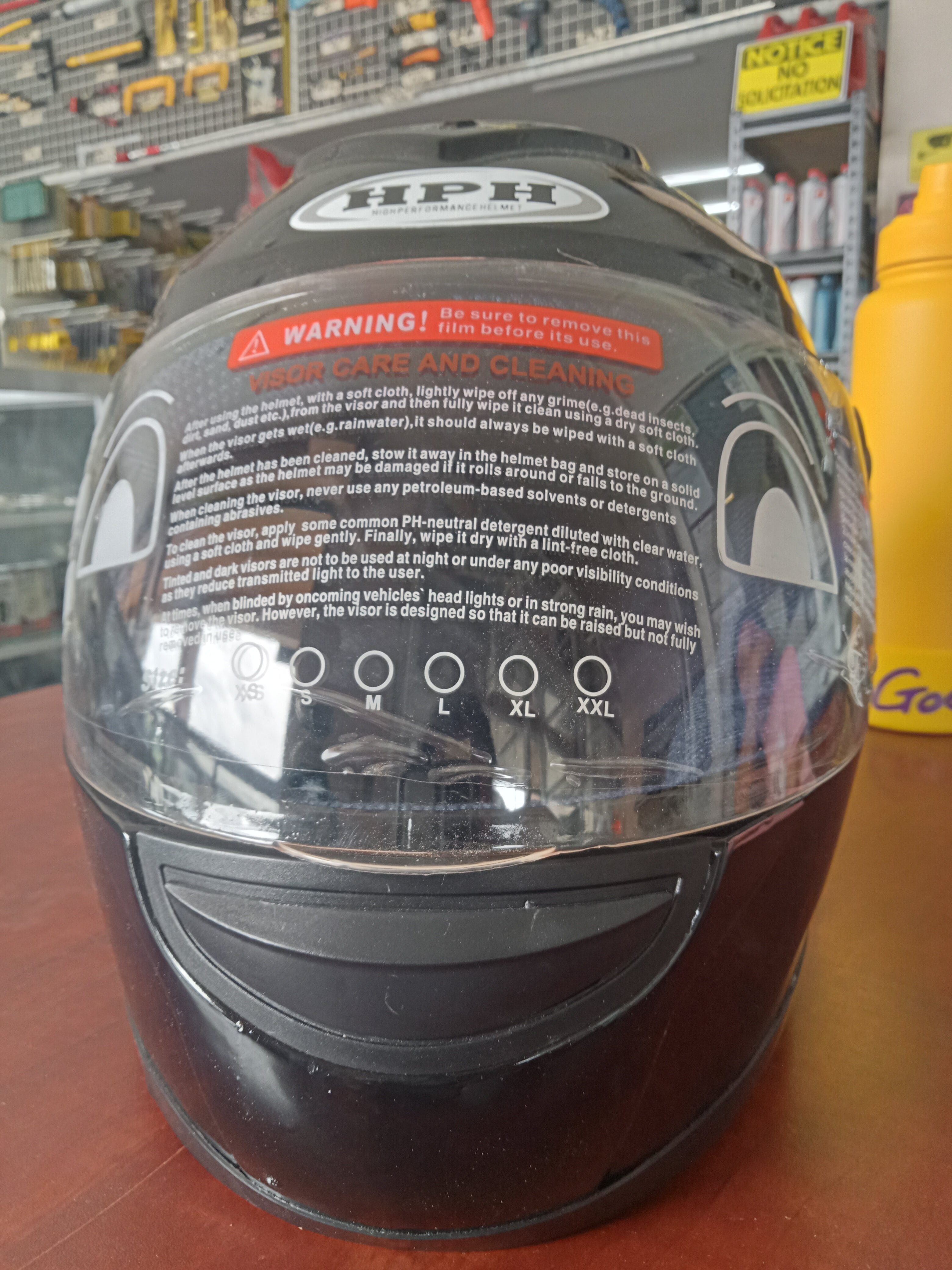 HPH - SAFETY HELMET BLACK | Lazada PH