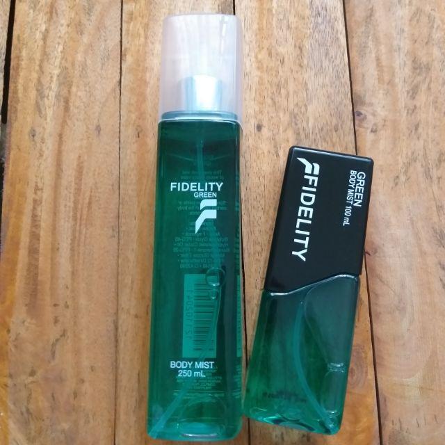 Fidelity Blue and Green Body Mist 100ml and 250ml | Lazada PH