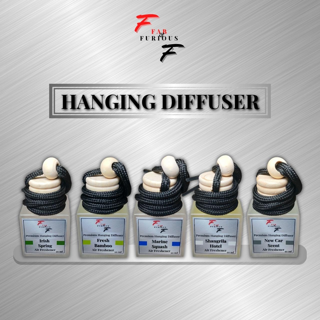 Fab and Furious Premium Hanging Diffuser 100% Oil Based Air Freshener ...
