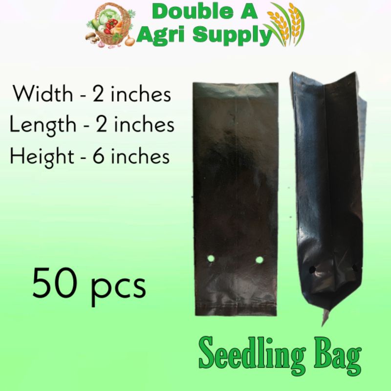Seedling Bag / Agri Bag / Punlaan / 50 Pieces | Lazada PH