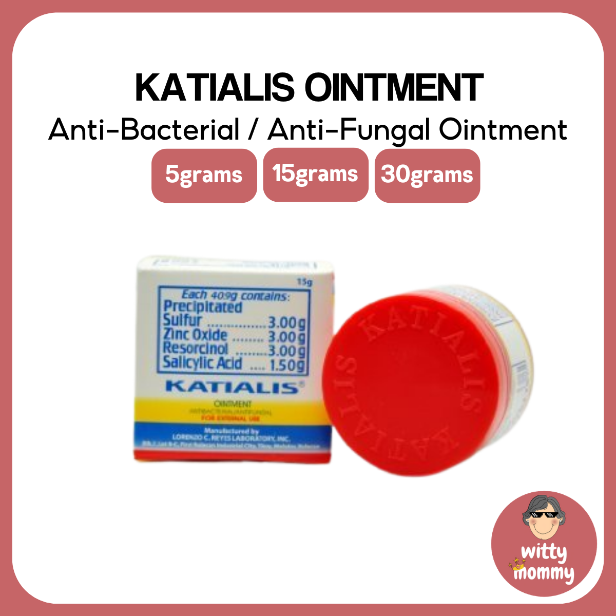 [AUTHENTIC] Katialis Cream Ointment, Antibacterial Cream, Antifungal ...