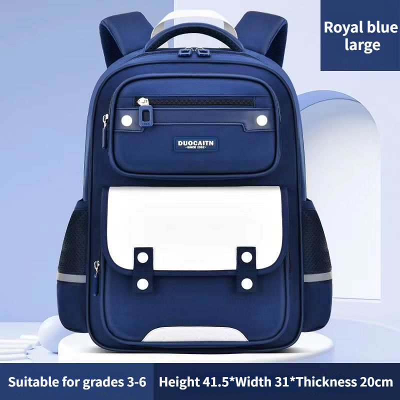 2024 New Boys and Girls School Bags Primary School Students Grades 1-6 Teenagers Large Capacity ...