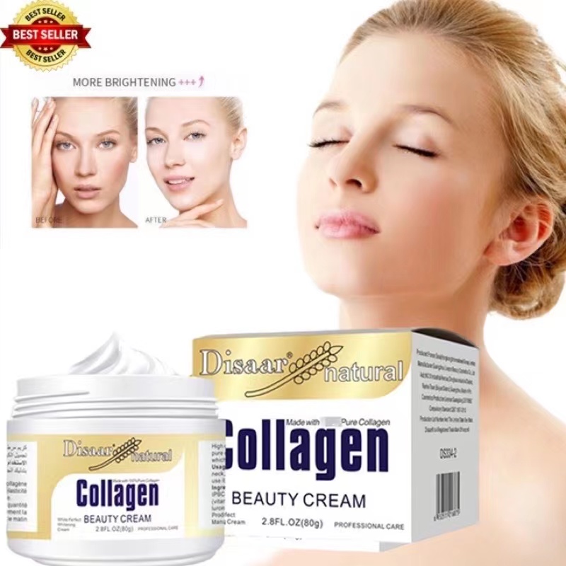 80g DISAAR Collagen Face Cream Whitening Moisturizing Anti-wrinkle ...