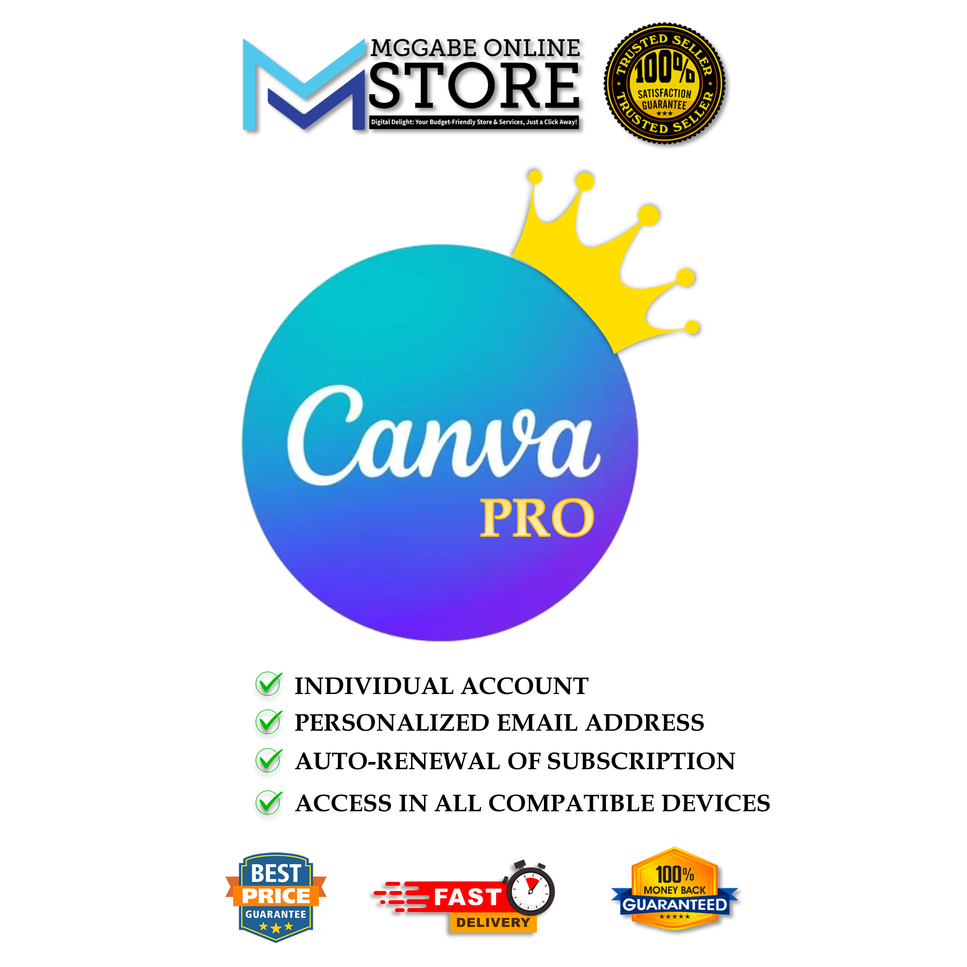 CANVA PRO 1/2/3/6/12 MONTHS INDIVIDUAL ACCOUNT PREMIUM ACCESS | Lazada PH