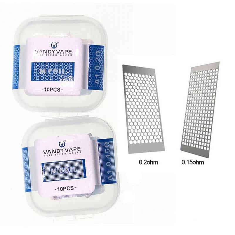 Vandy Vape Kylin M RTA M Pro RTA Mesh Coil (10pcs/pack) | Lazada PH