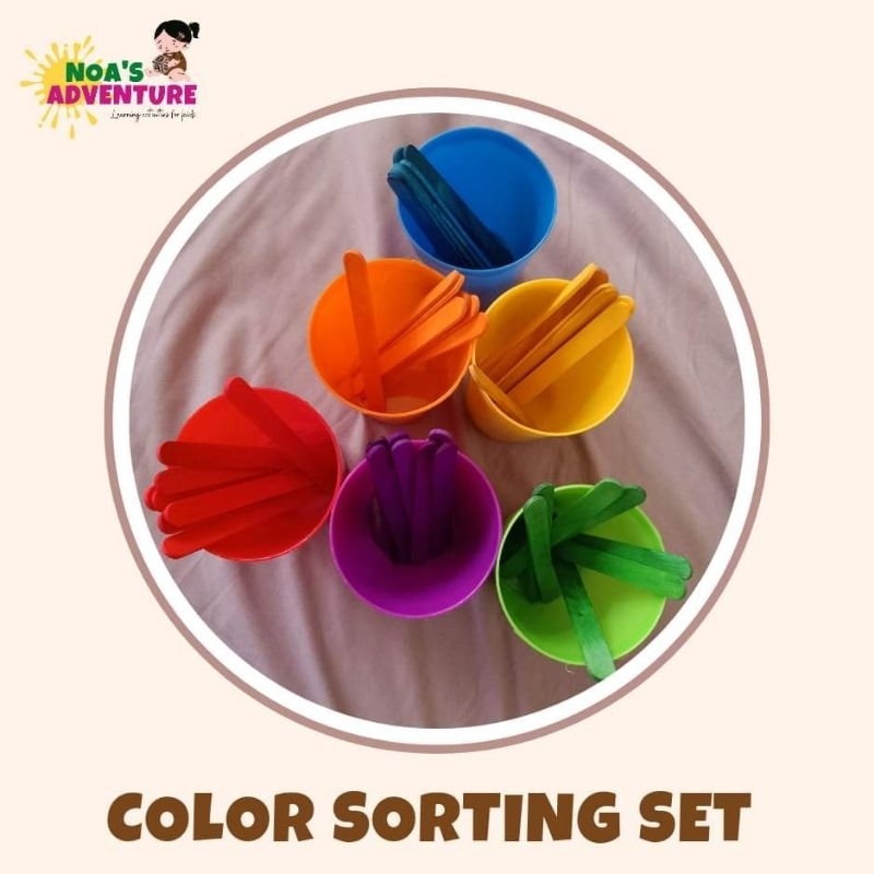 Noa's color sorting set and patterns | Lazada PH