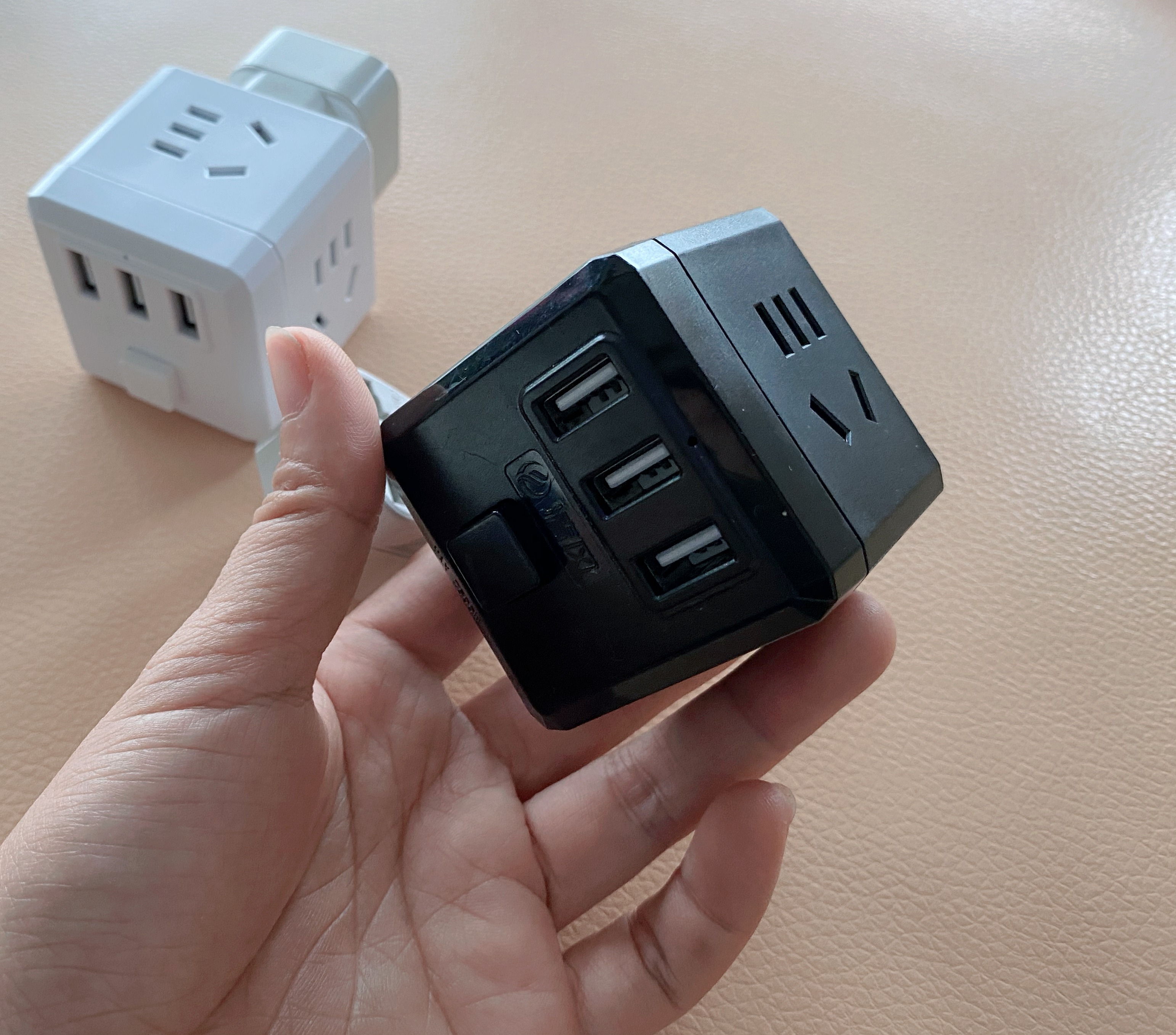 Fast charging USB Cube Socket pocket size FREE Omni Adaptor | Lazada PH