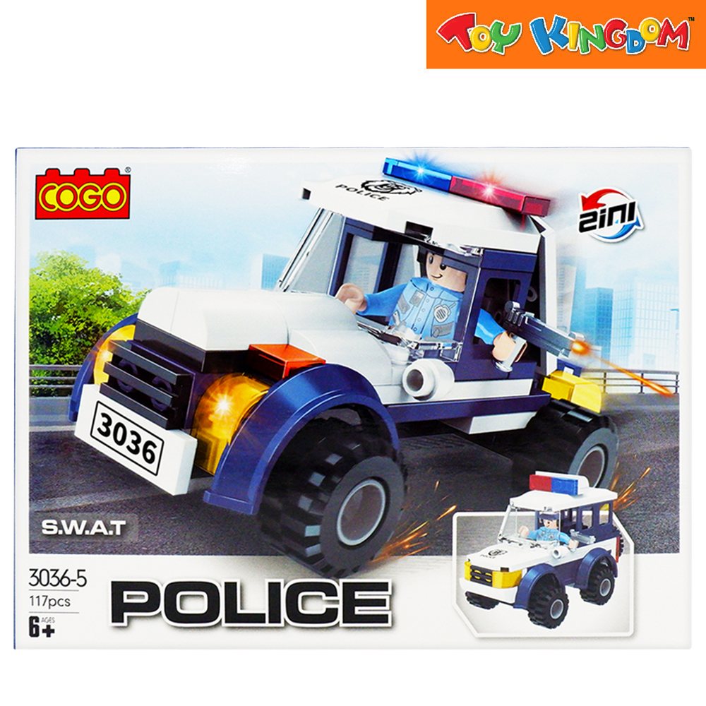 Cogo Police S.W.A.T 117 pcs Building Blocks | Lazada PH