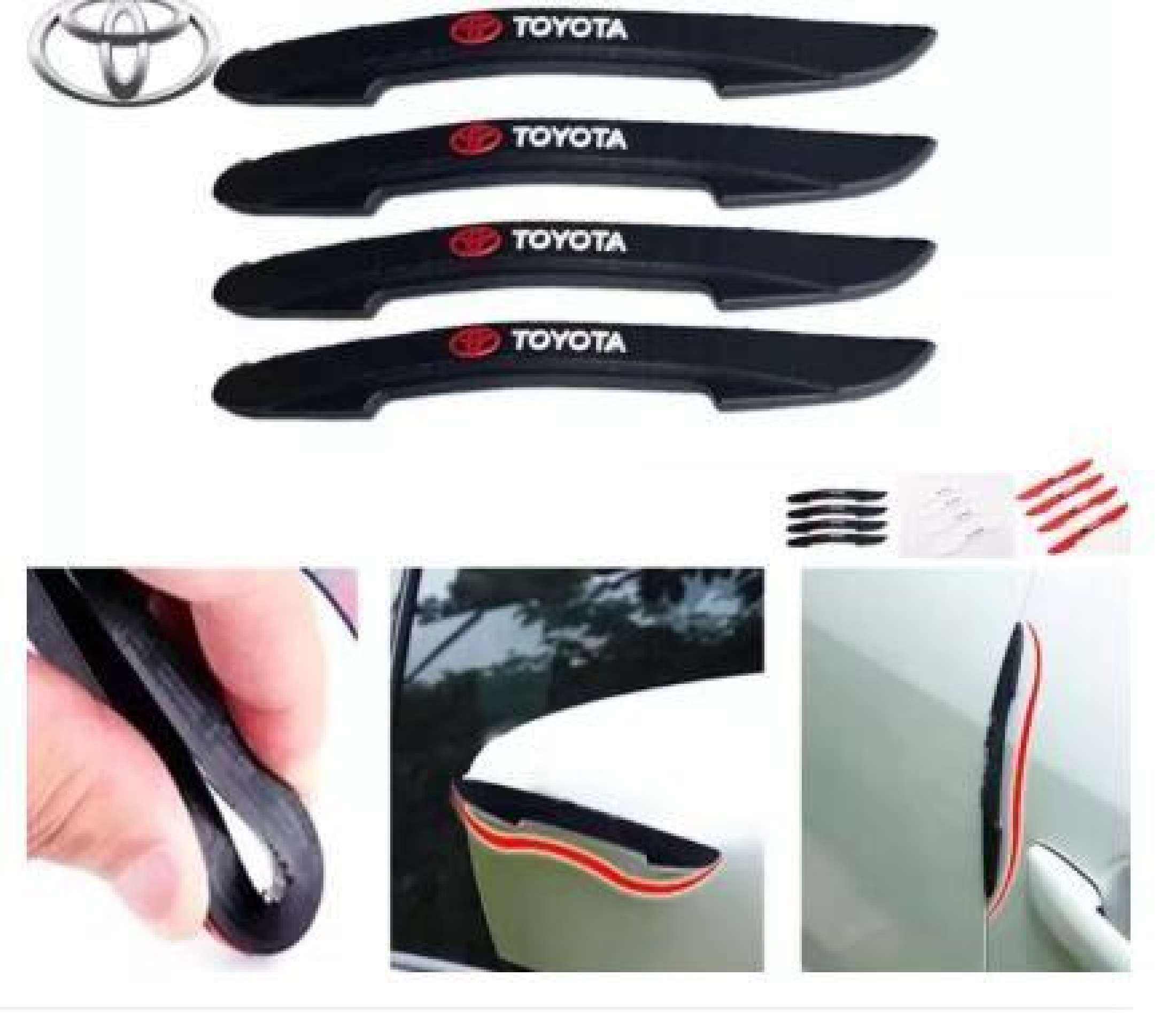 4pcs/set Auto Car Door Guard Edge Corner Protector Guards Buffer Trim ...