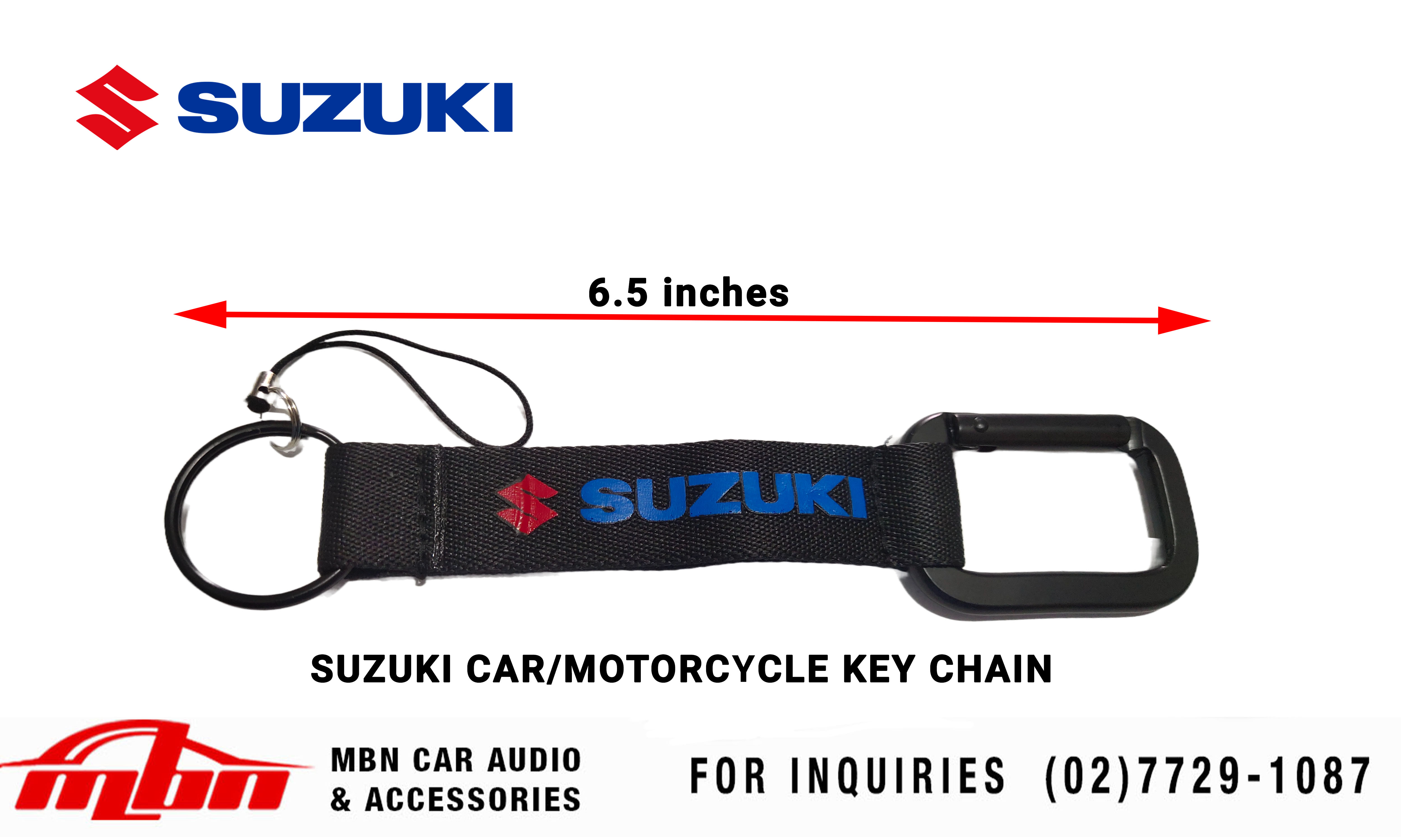 Suzuki car/motorcycle keychain, suzuki car/motorcycle key holder ...
