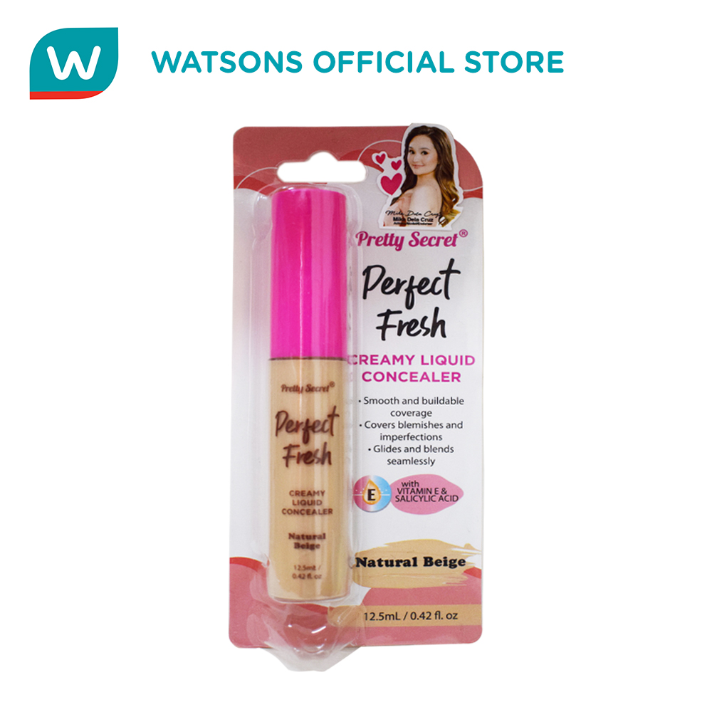 PRETTY SECRET Liquid Concealer 12.5ml - Natural Beige | Lazada PH