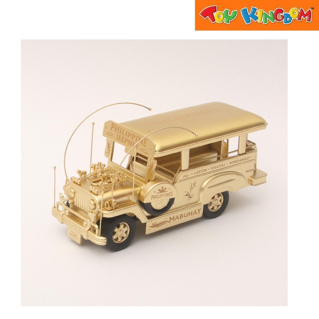 PhilCraft Premier Gold Edition Philippine Jeepney Die-cast Vehicle ...